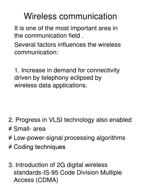 1 Wireless Communication Pdf Antenna Radio Waves