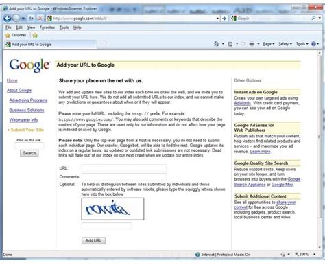 How To Submit A Website To Google For Indexing