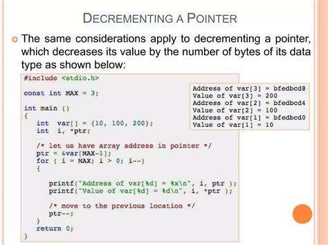 C Pointer Pptx Programming Languages Computing