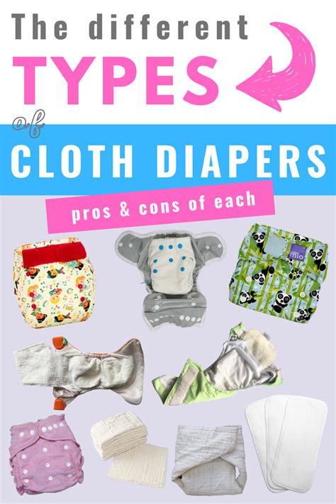 The Different Types Of Cloth Diapers How Do I Choose The Right One