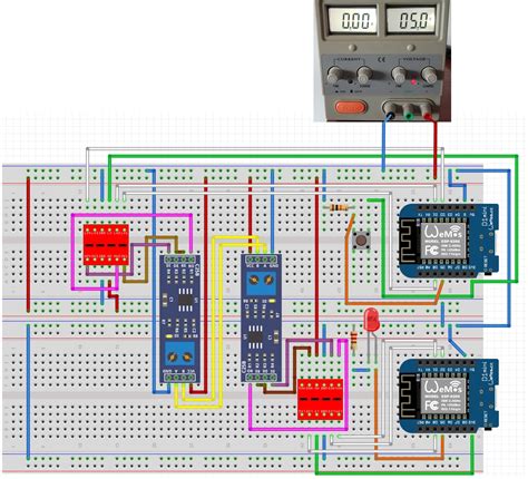 Rs485 Communication System With Esp8266