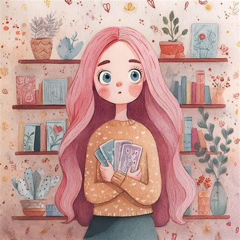 Download Girl Pink Hair Royalty Free Stock Illustration Image Pixabay