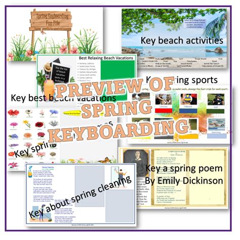 Keyboarding Typing Lessons 15 FUN Practice Typing Activity Files For Computer Applications