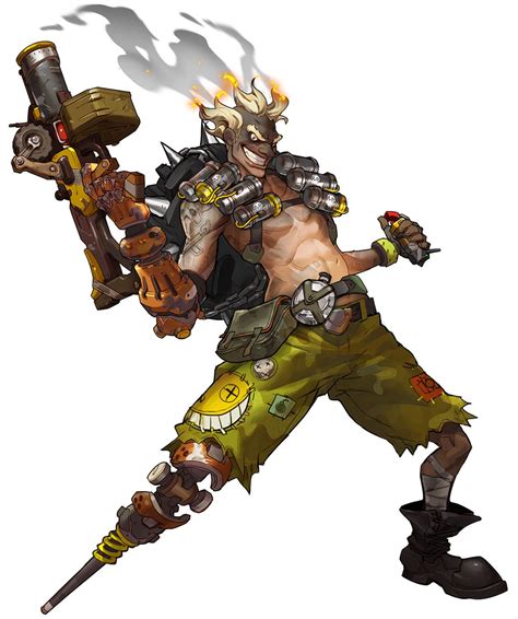 Junkrat Characters And Art Overwatch Overwatch Concept Art