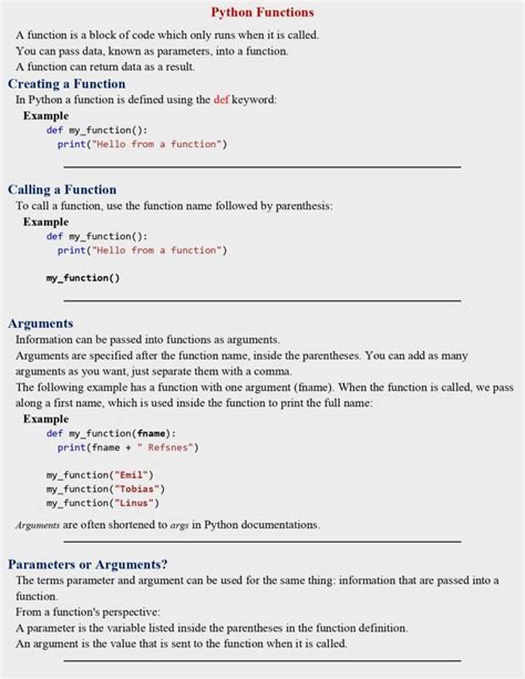 Python From Scratch Lesson 12 Pdf Python Functions And Lambda Connect 4 Techs
