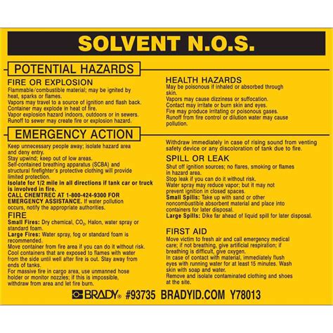 Solvent Labels At Tayla Stang Blog