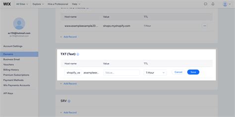 Shopify Help Center Connecting A Wix Domain To Shopify