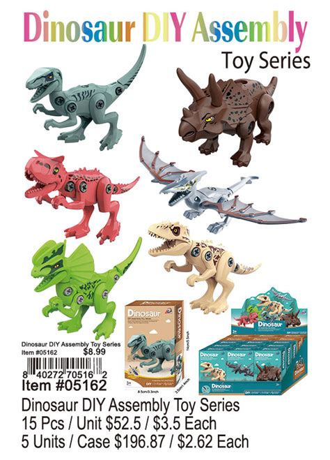 Dinosaur Diy Assembly To Series Puka Creations