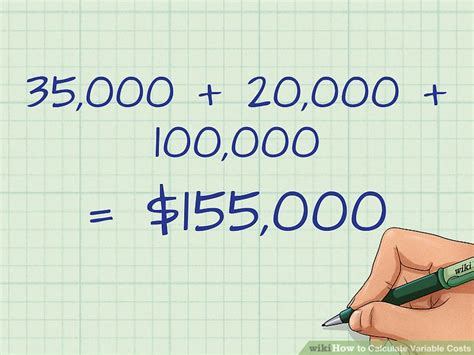 3 Ways To Calculate Variable Costs Wikihow