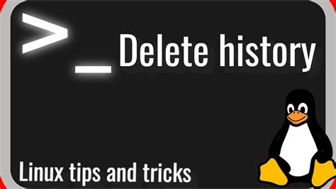 How To Clear Linux Command History Youtube