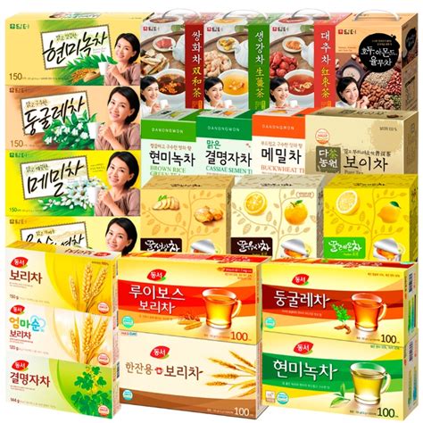 동서 담터 꽃샘 다농원 송원 침출차 고형차 220종 모음전 골라담기[녹차 율무차 둥굴레차 메밀차 생강차] 티몬