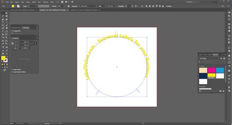 How To Type On A Circle Using The Path Type Tool In Adobe Illustrator