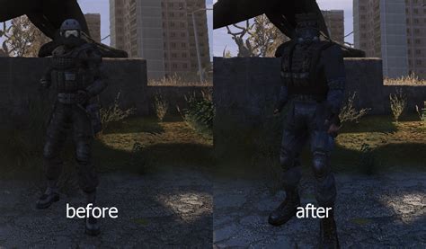 Changed Actor Visuals Addon S T A L K E R Anomaly Mod For S T A L K E R Call Of Pripyat ModDB