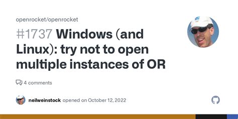 Windows Try Not To Open Multiple Instances Of Or · Issue 1737