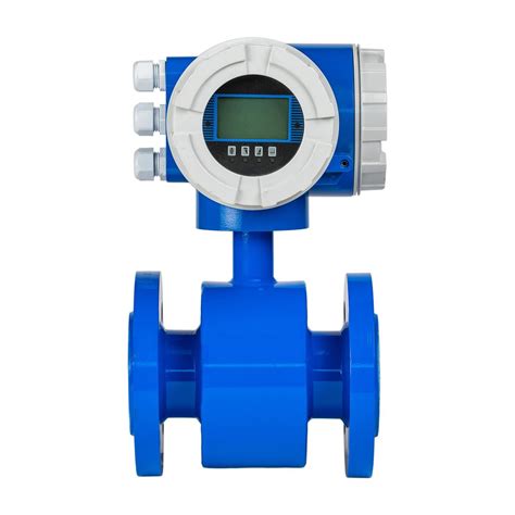 China Supply Digital Flange Type Industrial Water Electromagnetic Flow Meter Rs485 Converter