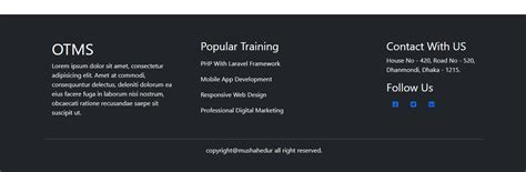 GitHub Mushahadur OTMS Project PHP With Laravel Framework OTMS Project PHP With Laravel Framework