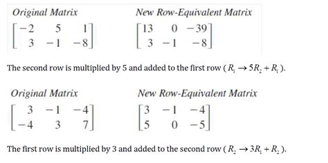 Answered Original Matrix New Row Equivalent… Bartleby