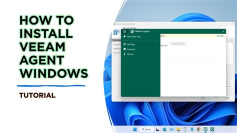 How To Install Veeam Agent For Windows Youtube