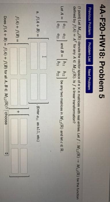 solved 4a f20 hw18 problem 5 previous problem problem list