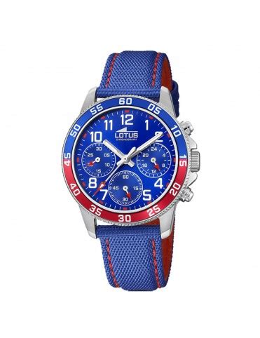 Reloj Lotus para niño 18786 1 La esfera bicolor mide 36 mm