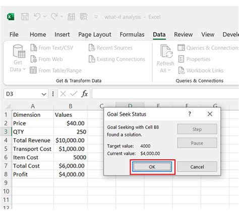 What If Analysis In Excel Graphical Insights Made Simple