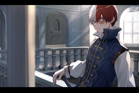 Todoroki Shouto Boku No Hero Academia Drawn By Miyanami 3 Danbooru