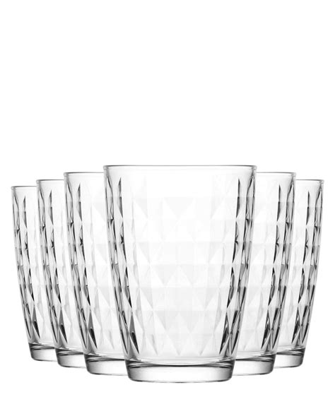 Lav Diamond Tumbler 3 Piece Clear The Culinarium