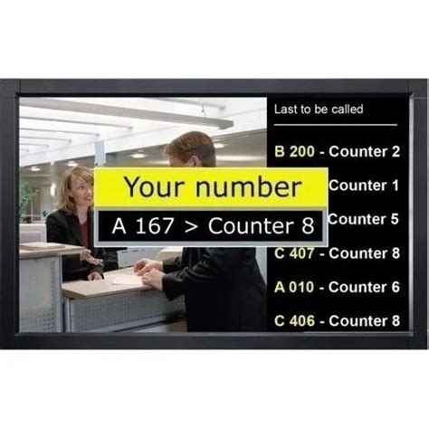 queue management system token system at ₹ 75000 unit management