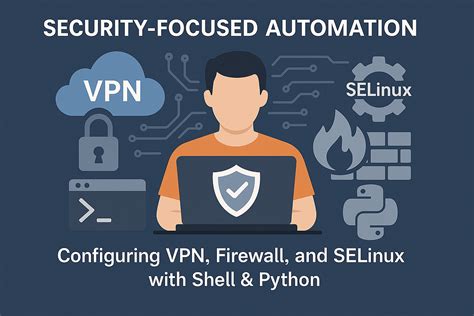 Security Focused Automation Configuring Vpn Firewall And Selinux Shell And Python By Eren