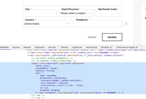 Magento2 4 1 Change Billing Address Telephone Input Type Magento