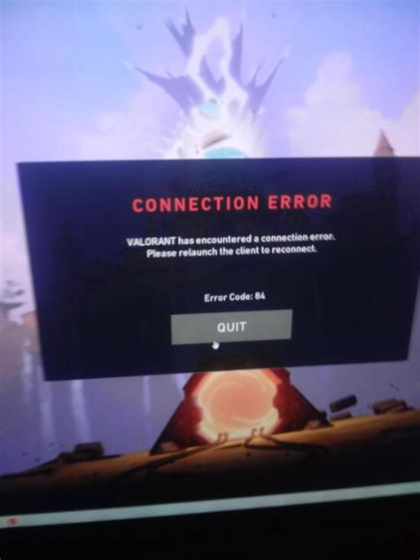 Connection Error Valorant Has Encountered A Connection Errer Please Relaunch The Client To