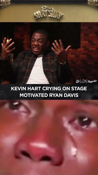 Kevin Hart Crying On Stage Motivated Ryan Davis I Club Shay Shay Youtube