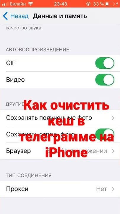 Как очистить кеш в телеграмме на Iphone Shorts Youtube