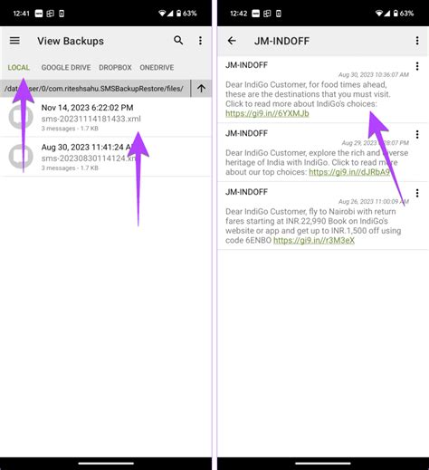 3 ways to export text messages from android to pdf guiding tech