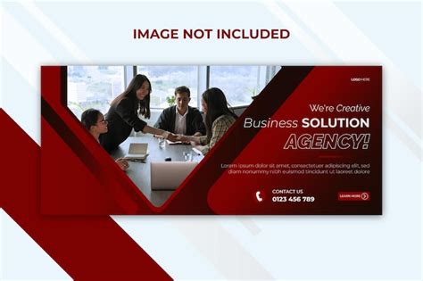 Корпоративный дизайн обложки Facebook и Linkedin Премиум векторы