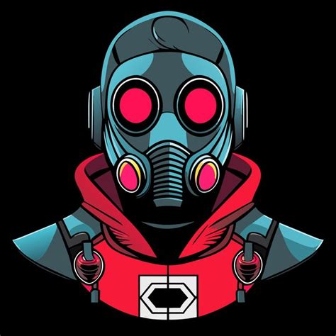 Premium Vector Flat Style Cyber Character Pack