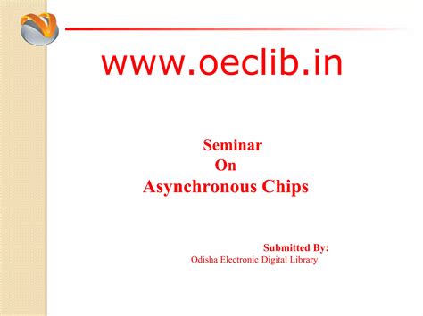 Asynchronous Chips Ppt Pptx Technology And Computing