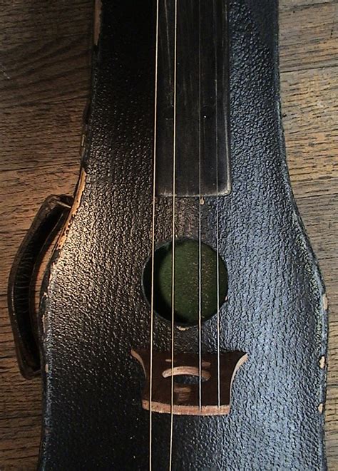 Iner Souster And The Experimental Instruments He Lives With The Fiddle And The Case