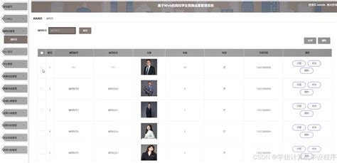 Springboot基于web的高校学生竞赛成果管理系统源码毕设论文 Csdn博客