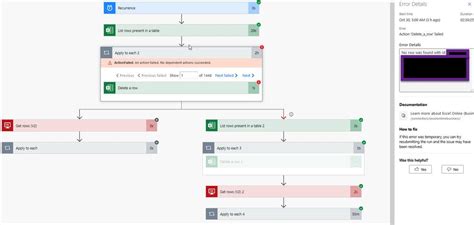 Solved Excel Flow Fails And Then Runs Fine Power Platform Community