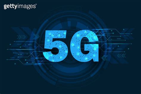 5g New Wireless Internet Wi Fi Connection Big Data Binary Code Flow