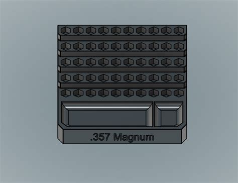Obj File 357 Magnum Bleacher Block Reloading Tray 🔫 ・model To Download And 3d Print・cults