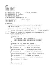 Intro To C Lab Week5Final PA2 Cpp Name Date Project Include