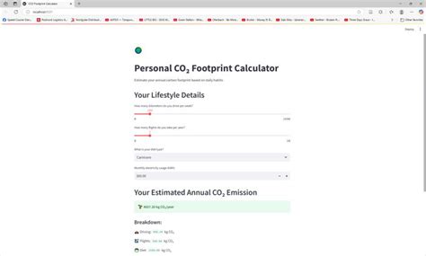 Python Streamlit Sustainability Datascience Aiforgood Greentech