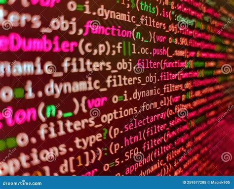 Modern Technology Background Matrix Byte Of Binary Data Rian Code