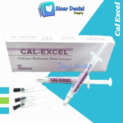 Promo Cal-excel Calcium Hydroxide Paste 2 Gm X 2 Tubes Diskon 33% Di ...