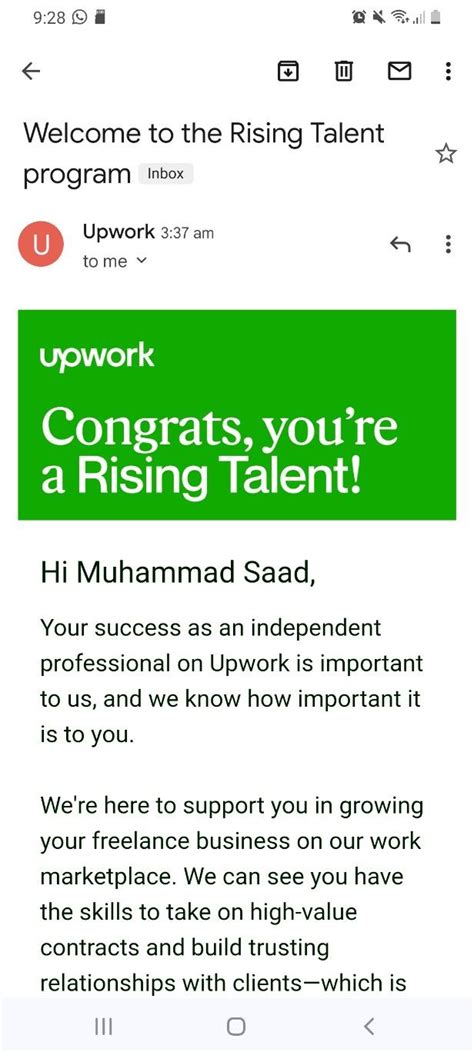 Muhammad Saad Hassan On Linkedin Upwork