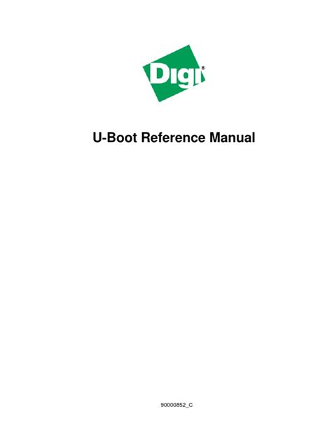 Denx Uboot Manual Pdf Pdf Booting Flash Memory