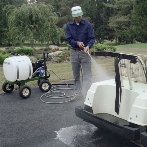 22 Gallon Battery Powered Sprayer Gas Powered Lawn Sprayer On Wheels