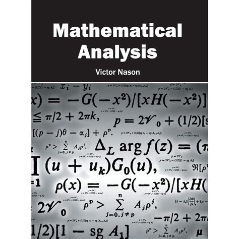 Mathematical Analysis No Shoptime